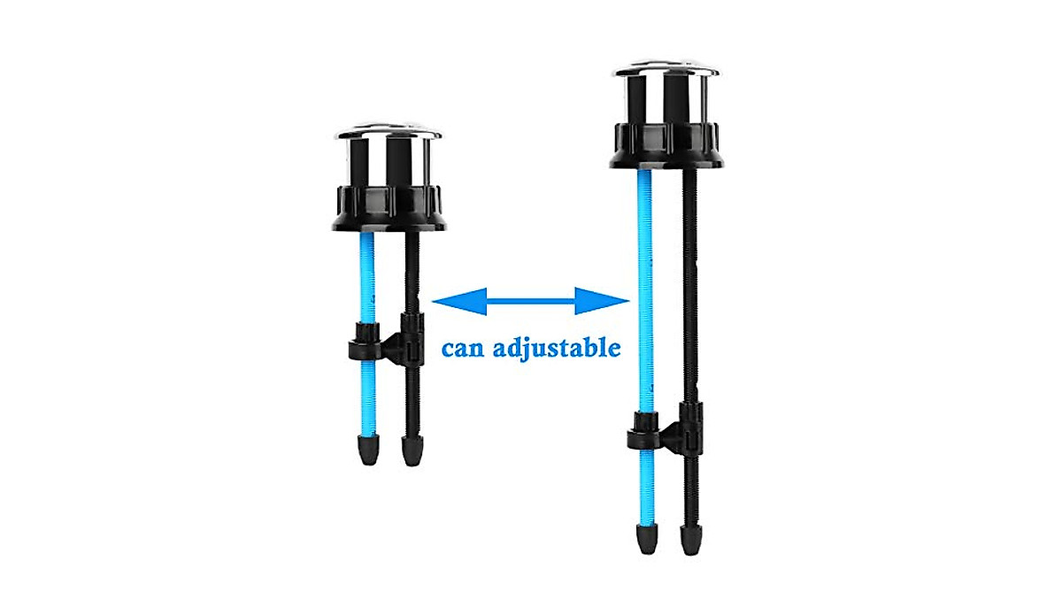 Dual Flush Toilet Push Button with 38mm Thread for Universal Fit