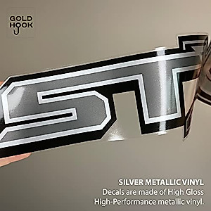 STX Decals Stickers for Truck Compatible F150 (2015 - 2020) - Off Road (Set of 2) (Gray / Grey (Premium Series))