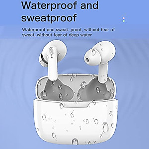 LADIGASU Bluetooth Headset HD Call in Ear Sports Stereo Wireless Headphone Waterproof Non Delay Headset with Charging Case