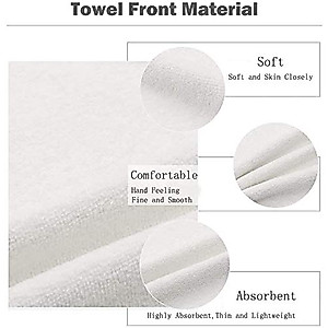 Swono Biblical Quotes Hand Towel Cotton Washcloths,Joy of The Lord is My Strength Scripture Typography Design Comfortable Soft Towels for Bathroom Spa Gym Yoga Beach Kitchen,Hand Towel 15x30 Inch