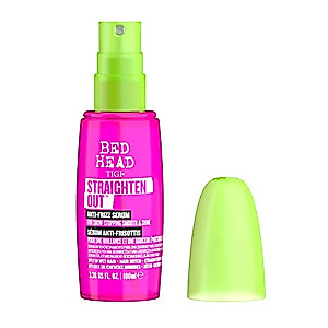 TIGI Bed Head Straighten Out Anti Frizz Serum for Smooth Shiny Hair 3.38 fl oz