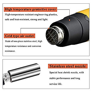 Saladulce PVC Capsule Heat Shrinker Wine Capsule Sealing Machine Wine Bottle Wrap Machine 50mm Capsule Heat Shrinking Machine (110V)