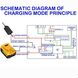 Low Voltage Disconnect and Charging Discharging Protection 2 IN 1 40A DC 5V-60V Low Voltage Cutoff with LCD Display Low Voltage Protector Disconnect Switch Module Charging Discharging Protection Board
