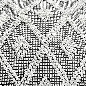 Lush Decor Adelyn Decorative Single Pillow Cover, 20" x 20", Gray