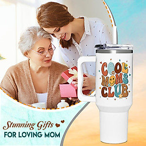 TAMUNBEE Christmas Gifts For Mom,Wife - Gifts for Mom from Daughter Son Kids - Funny Mom Gift Mother Gifts, Mommy Gifts, New Mom Gifts - Mom Birthday Gifts Idea Mom Tumbler 40oz With Handle