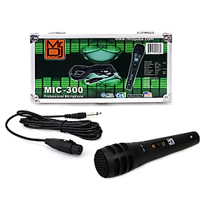 Mr. Dj MIC300 Uni-Directional Dynamic Microphone