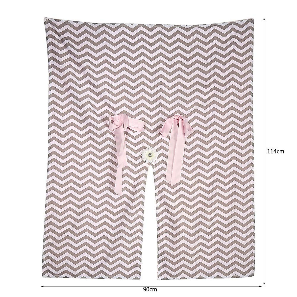 Carseat Canopy Nursing Cover Up with Opening Newborn Baby Girls Soft Safety Car Canopy Seat Nursing Cover Multi-use Blanket