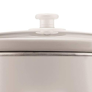 Brentwood Slow Cooker, 8 Quart, White