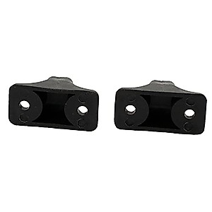 RLB-HILON Sun Visor Clip 94473143900 Compatible with Porsche 924 944 968, Sun Visor Retainer Clip, Black Color, 2PCS