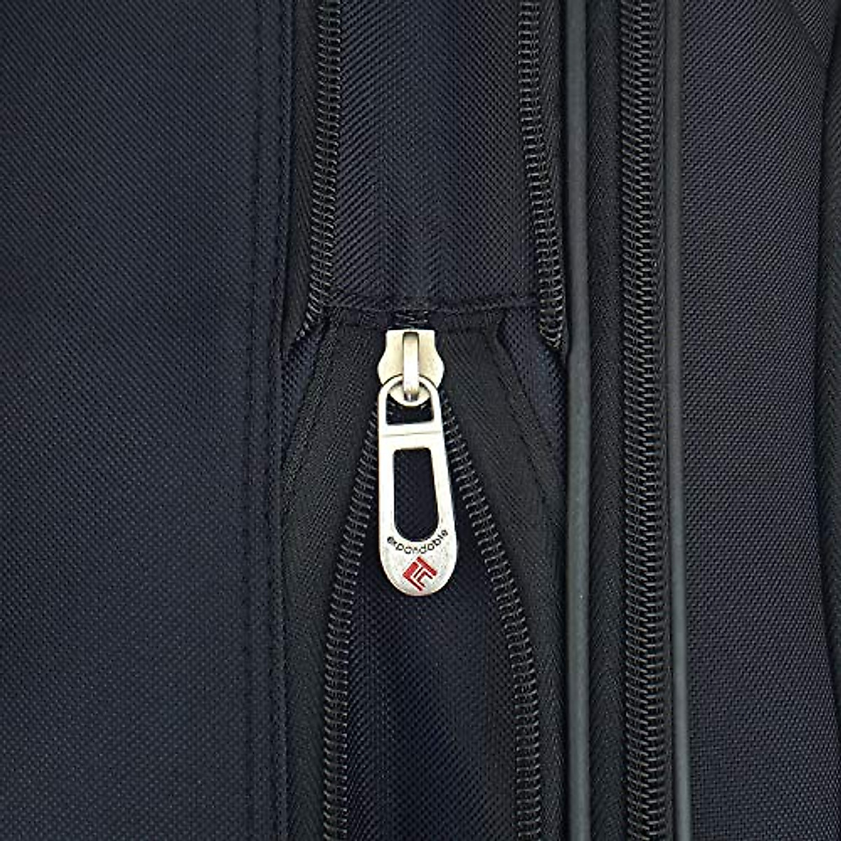 Travelers Club Bowman Expandable Luggage, Black, 3-Piece Set (Dopp/Tote/20)