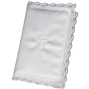 King James Bible New Testament with Satin Cover and Embroidered Cross