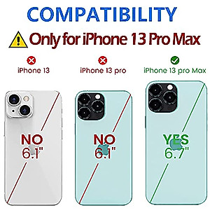 KUDEX Wallet Case for iPhone 13 Pro Max,Slim Fit Card Holder Case with Crossbody Strap Leather Magnetic Handbag Protective Folding Case Cover for Women Girl for iPhone 13 Pro Max 6.7" 2021(Red)