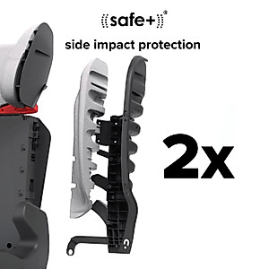 Diono Monterey 2XT Latch 2 in 1 High Back Booster Car Seat with Expandable Height & Width, Side Impact Protection, 8 Years 1 Booster, Blue