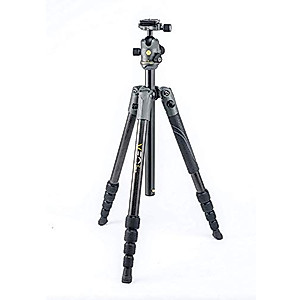 Sony Alpha a6600 Mirrorless Digital Camera with 18-135mm Lens Tripod Bundle with Vanguard Carbon Fiber Tripod, Bag, 64GB SD Card, Filter Kit