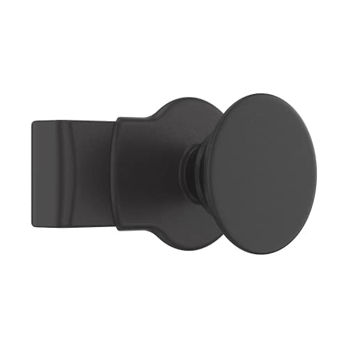 PopSockets Phone Grip Slide for Phones and Cases, Sliding Phone Grip with Expanding Kickstand, Square Edges - Black