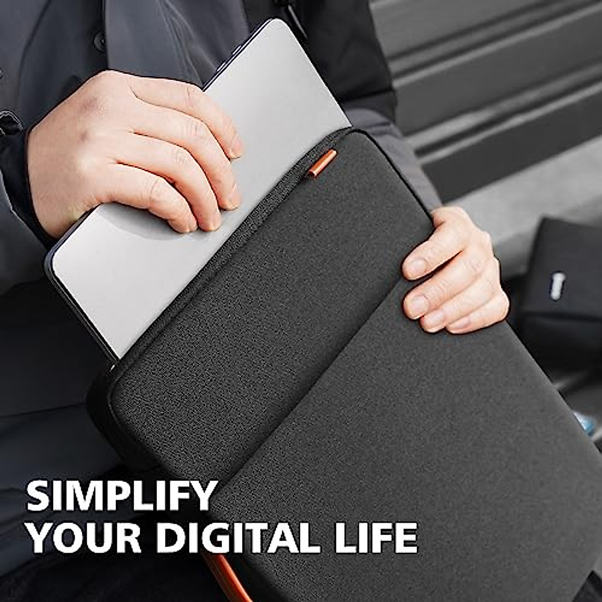 NIDOO 15.6 inch Laptop Sleeve Case Carrying Bag Handle for 16" MacBook Pro M2 M1 / 15.6" Lenovo Legion 5 / ThinkPad T15 P15s E15 L15 T15g P1 P15 P53 / 16" Legion 7i Gen 6 / Legion 5 Pro/ThinkPad T16