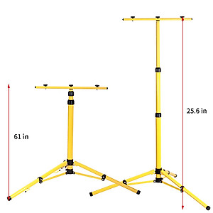 SOPOGER Archery Target Stand for Backyard Adult, Adjustable Target Stands for Outdoors Range Practice Shooting, Durable Archery Stand Steel Brackets for EVA Foam Straw Targets (Target Stand)