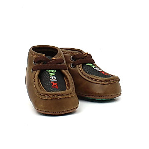 ARIAT Unisex Infant Lil Stompers Shoe, Brown (Mexico Spitfire), 3