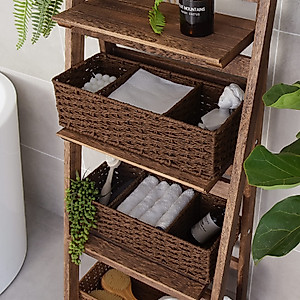 StorageWorks Round Paper Rope Storage Baskets