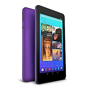 Ematic 7-Inch HD Quad-Core Tablet with Androir 5.0, Lollipop - Purple (EGQ367BDPR)