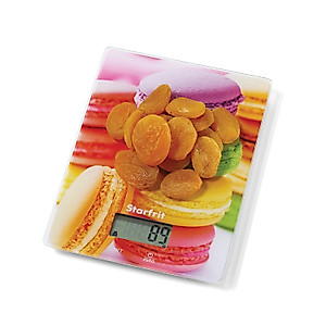 Starfrit 093751 Ultra-Slim Electronic Kitchen Scale,(colors may vary)