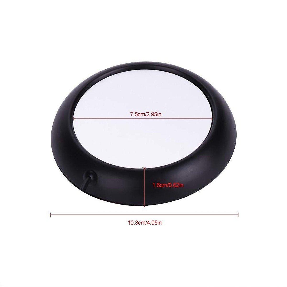 Coffee Mug Warmer, USB Powered Desktop Milk Tea Cup Warmer for Office Desk Use(A)