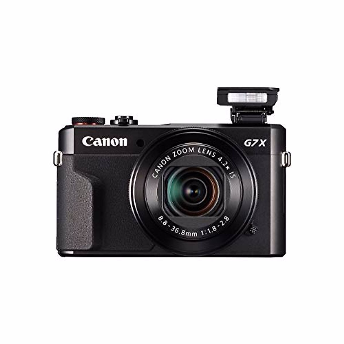 Canon PowerShot G7 X Mark II Digital Camera w/ 1 Inch Sensor and tilt LCD screen - Wi-Fi & NFC Enabled (Black) (Renewed)