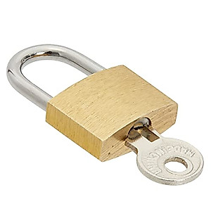 12 Pack Small Locks with Keys for Luggage, Backpacks, Bulk Mini Padlocks for Locker, Suitcase, Jewelry Box, Gym Bags (1.2 x 0.7 in)