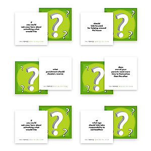 TableTopics What Do You Think To Go - 40 Conversation Cards for Kids, Fun Game for Quality Family Time Sharing Ideas, Delightful Stocking Stuffer