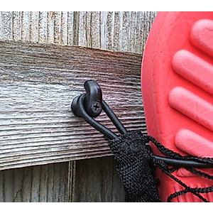 MIDE Products TN-LG-JH Large Toy Storage Net with 3-Plastic Screw-On Hooks