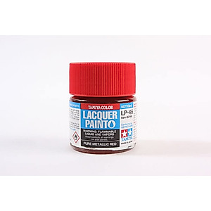 TAMIYA Lacquer Paint LP-46 Pure Metallic Red 10 ML TAM82146 Lacquer Primers & Paints