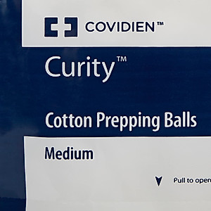 Kendall/Covidien Prepping Cotton Ball, 500 Count