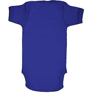 Canadian Maple Leaf - Canada Pride Bodysuit (Royal Blue, 12 Months)