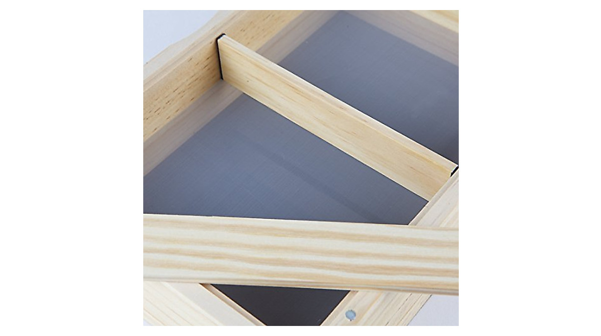 RYOT 7x7 Solid Top Screen Box - Natural Wooden Storage