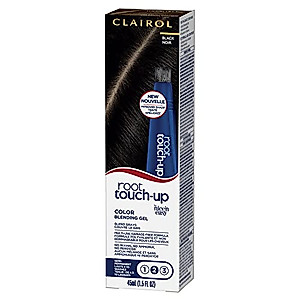 Clairol Root Touch-Up Semi-Permanent Hair Color Blending Gel, 2 Black, Pack of 1