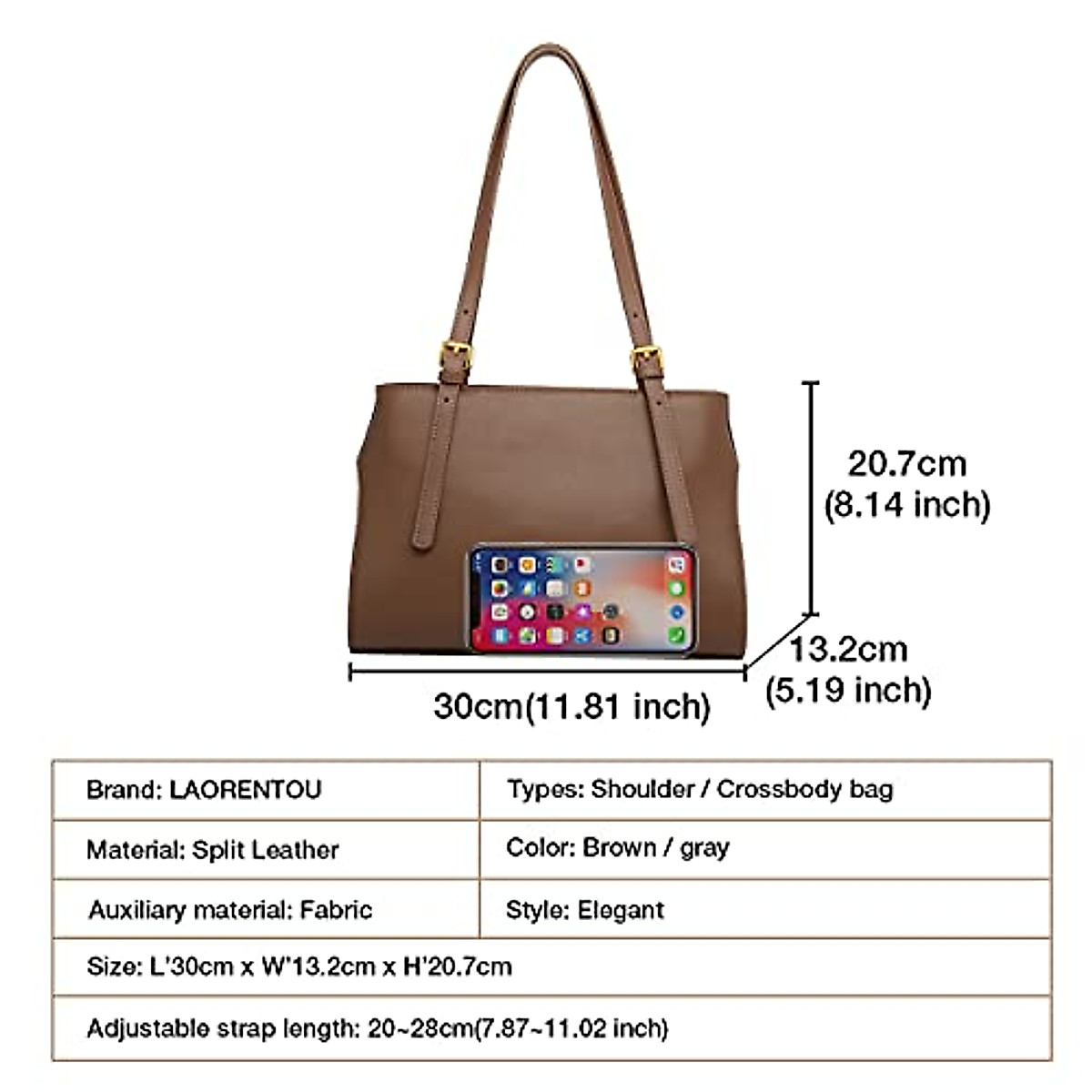 LAORENTOU Clearance Handbags for Women Cow Leather Crossbody Bags Hnadle Purse, Lady Mini Tote Satchel Shoulder Bahs
