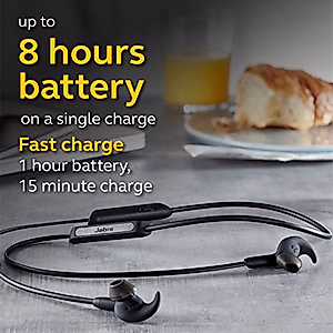 Jabra Elite 45e Alexa Enabled Wireless Bluetooth In-Ear Headphones – Titanium Black