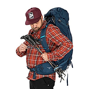 Osprey Kestrel 38L Men's Backpacking Backpack, Bonsai Green, S/M