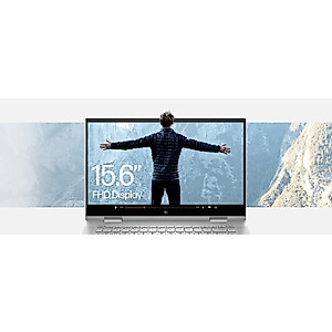HP 2023 Envy X360 15.6" FHD IPS Touch 2-in-1 Laptop Intel 12-Core i7-1260P Iris Xe Graphics 64GB DDR4 2TB NVMe SSD HDMI Thunderbolt 4 WiFi AX BT Backlit KB Fingerprint Windows 11 Home w/RE USB