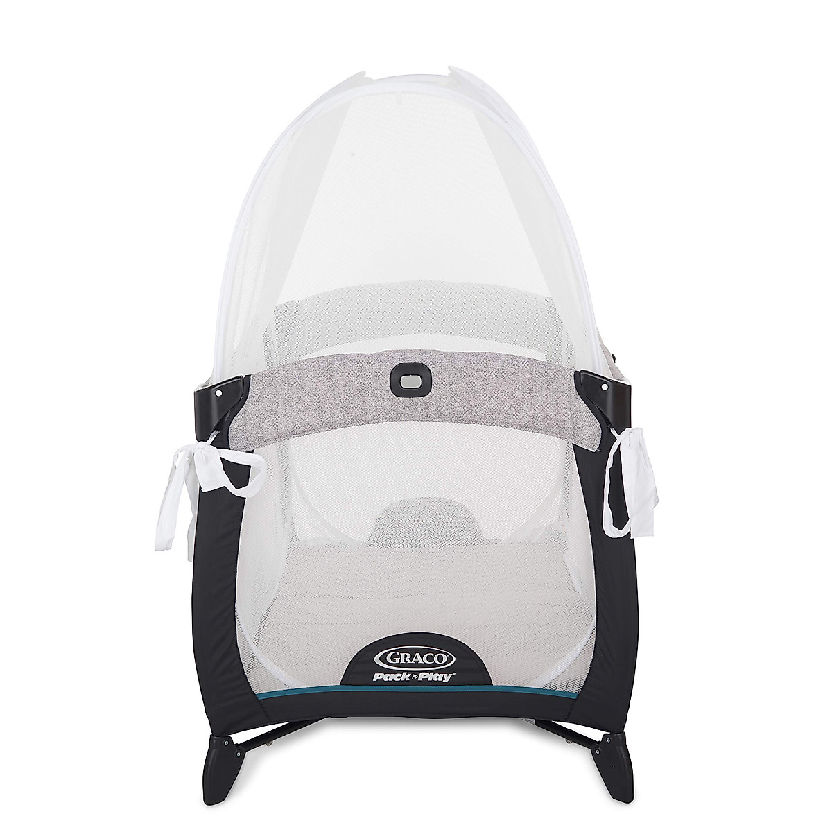 KinderSense - Pack N Play Tent Baby Safety Crib Net - Toddler Crib Topper for Playpens & Mini Cribs to Keep Baby from Climbing Out - Breathable Mesh Pop up Net - Mosquito Net Canopy Upgraded