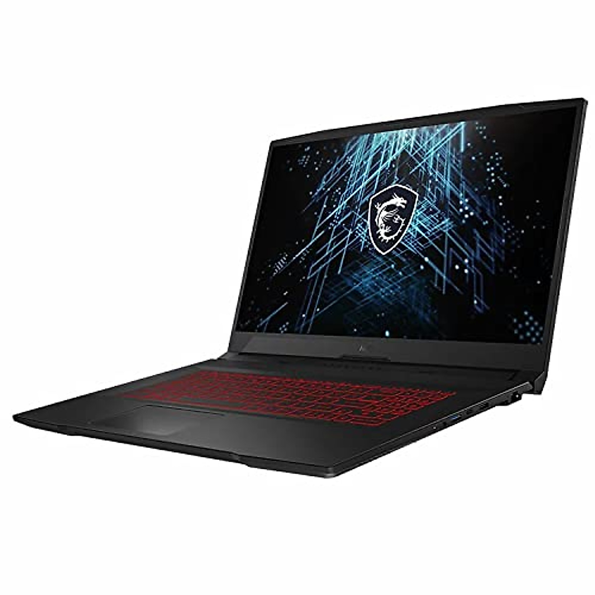 MSI Katana GF76 17 Gaming Laptop 17.3” FHD IPS 144Hz Thin Bezel Display 11th Gen Intel 8-Core i7-11800H 16GB RAM 512GB SSD GeForce RTX 3050 Ti 4GB Backlit USB-C Nahimic Win10Pro Black + HDMI Cable