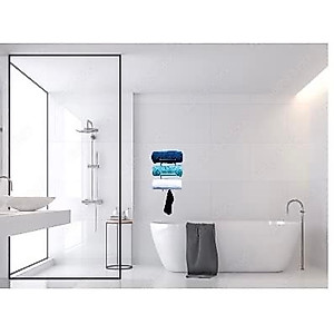 KOOLIST Yoga Mats Holder, Wall Mount, Rack for Yoga Mats or Towel Storage. 3 Shelf Contoured Design with additional 4 Hook Assembly