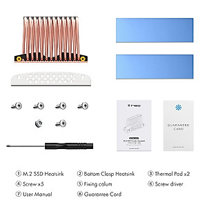 ineo M.2 2280 SSD Pure Cooper Heatsink [M12]