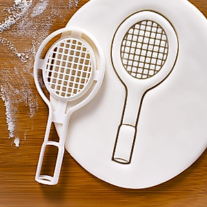 Badminton Racket cookie cutter, 1 piece - Bakerlogy
