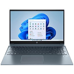 2022 Newest HP Pavilion 15.6inch FHD 1080P IPS Laptop, 8-Core AMD Ryzen 7-5700U(Up to 4.3GHz, Beat i7-1180G7), 8GB RAM, 512GB NVMe SSD, Numpad, HDMI, WiFi, USB-A&C,Audio by B&O, Win11 Horizon Blue