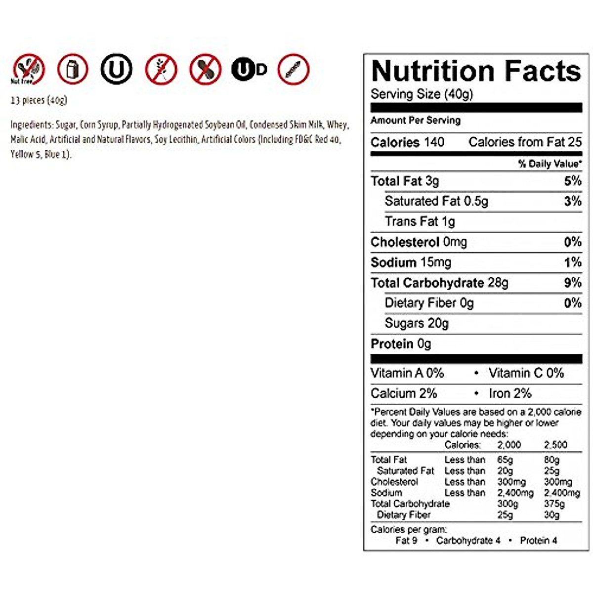 Blue Raspberry Frooties, 38.8 Ounce