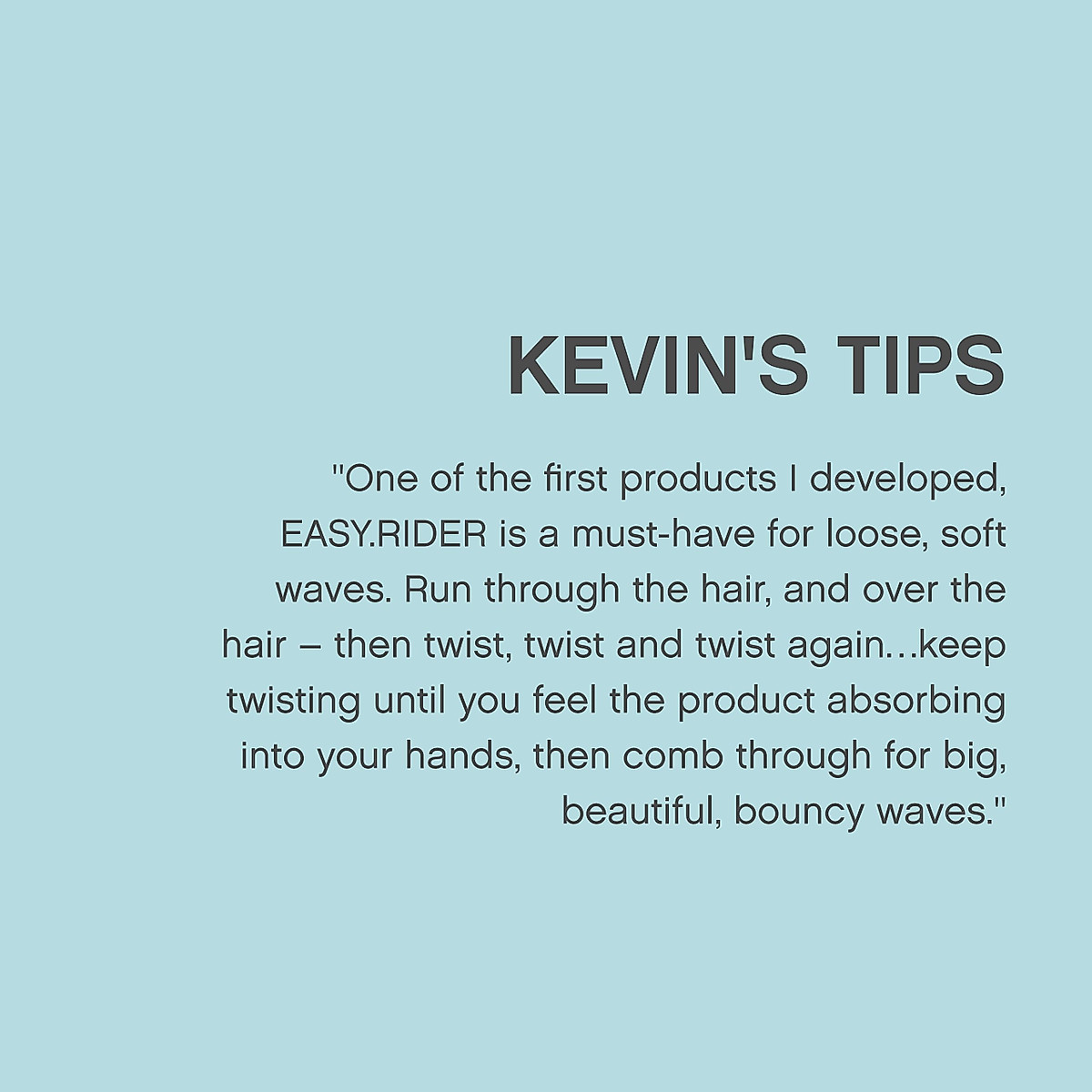 KEVIN MURPHY Easy Rider Anti Frizz Flexible Hold Cream, 3.4 Ounce