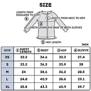 Actleis Women's Long Sleeve Rash Guard UPF 50+ UV Sun Protection Swim Shirt Medium Heather Gray