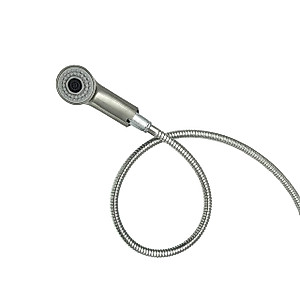 Pull-Out Spray Wand Fits Grohe Pull Out Faucets, Grohe Part 46312SD0 / 46298SD0, Super Steel Finish