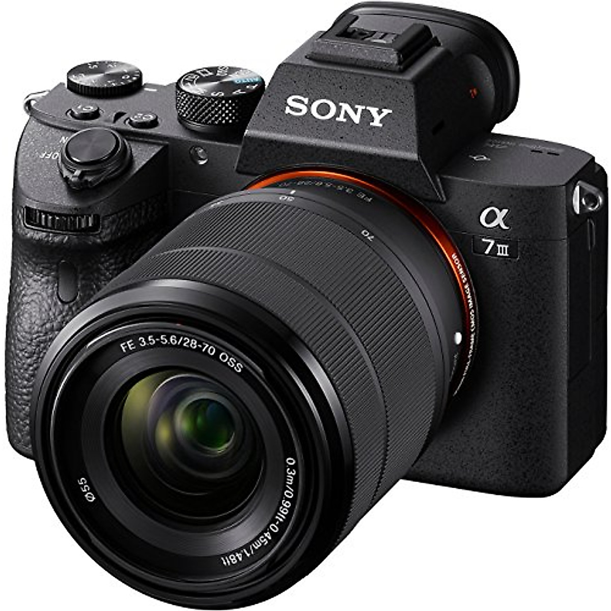 Sony a7 III Full Frame Mirrorless Interchangeable Lens Camera with 28-70mm and 16-35mm f/4 ZA OSS Lens Bundle